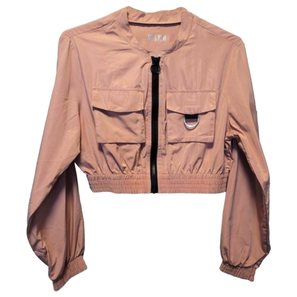 Love Tree | Jackets & Coats | Womens Love Tree Cropped Windbreaker S ...